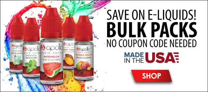 Apollo E-Cigs Review for 2024 & 15% Coupon Code | E-Cig Brands